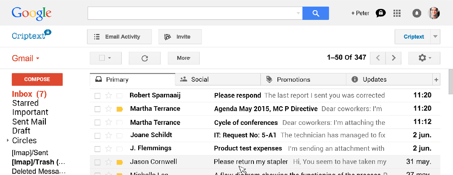 Criptext: When a recall actually looks pretty good. | Nones Notes